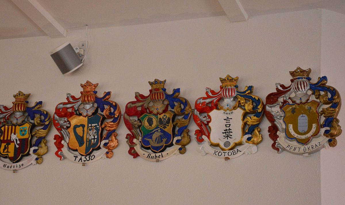 Heiliggeist-Spital in Mainz: Burg und Rittersaal der Schlaraffen in der ...