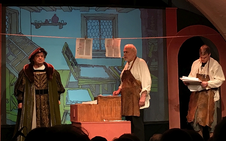 "Ein echter Milleniumrocker: GuguguguGutenberg!" - Gutenberg-Musical im ...