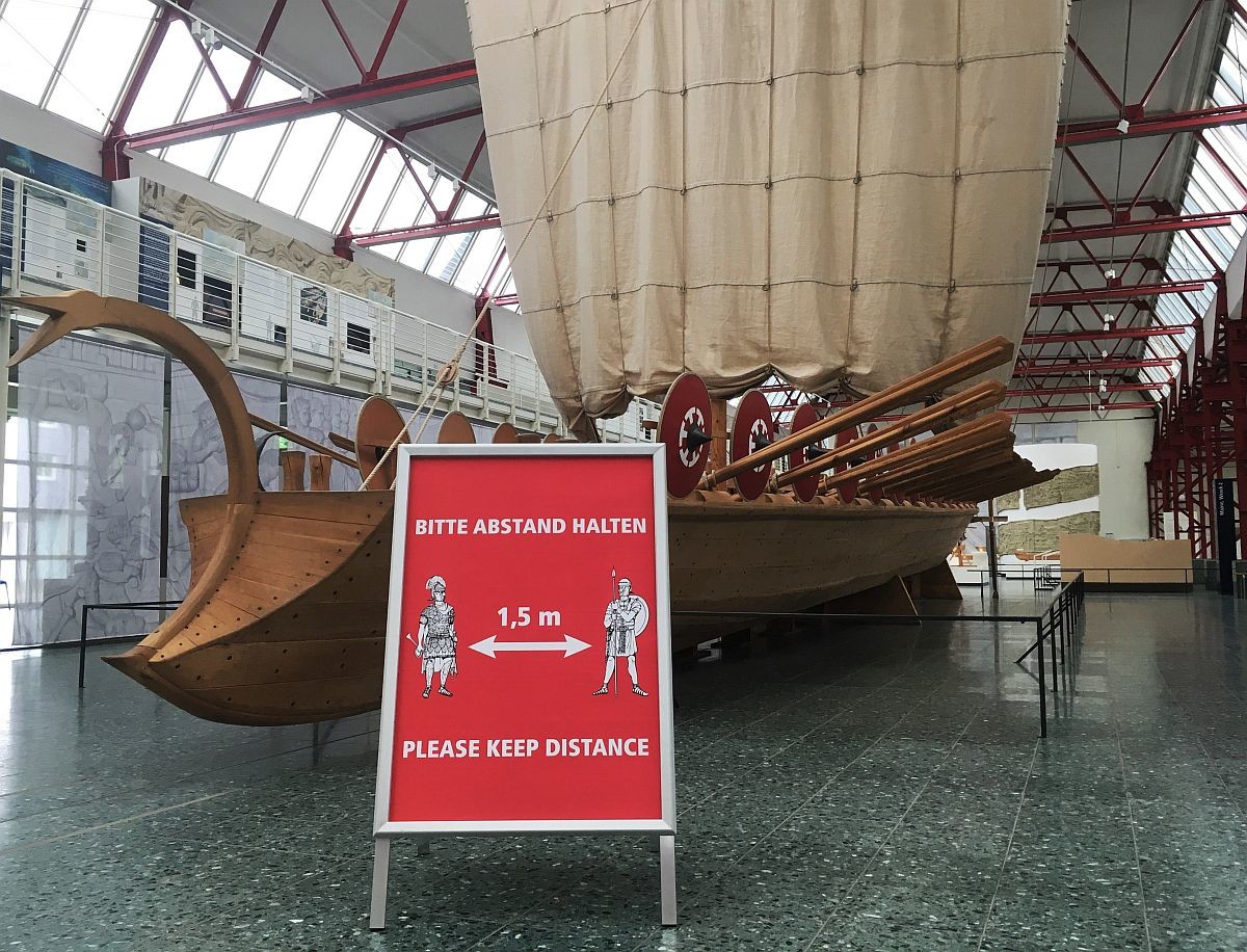 Museen öffnen wieder: Landesmuseum und Museum für Antike Schifffahrt ...